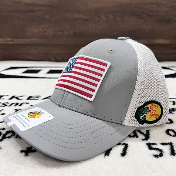 Bass Pro Shops | Accessories | Bass Pro Shops Flag Logo Embroidered ...